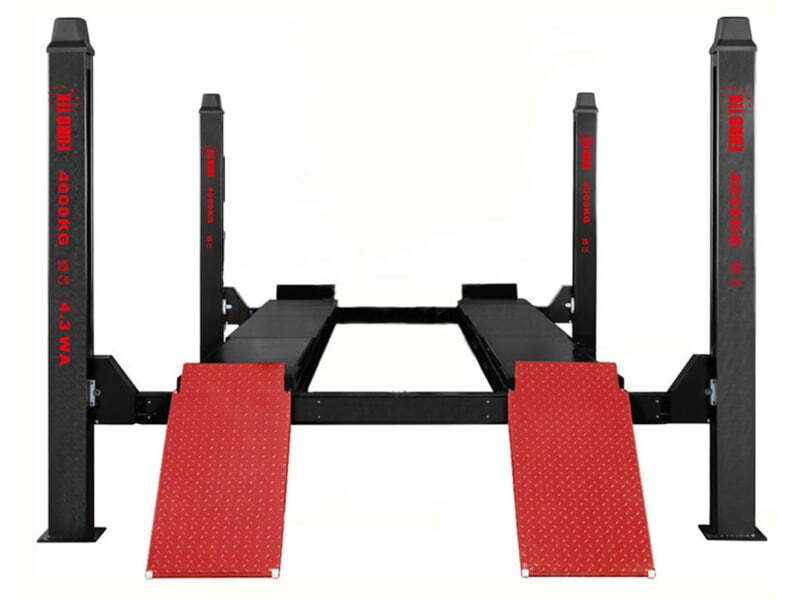 Spotlight on 4 Post Car Lifts - Concept Garage Equipment