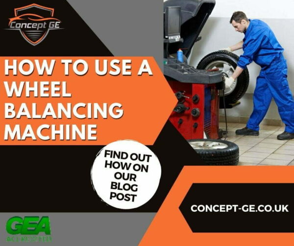 How to use a Wheel Balancing Machine - Concept G E Ltd