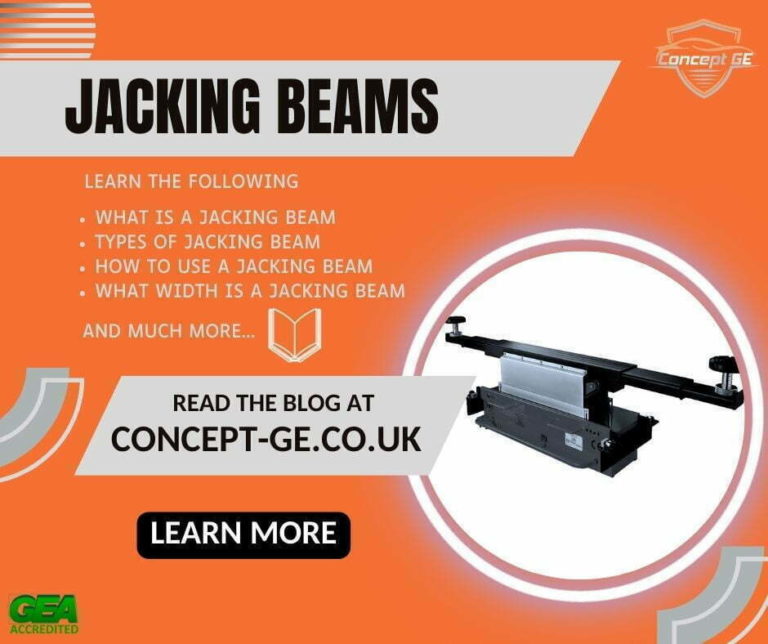 Learn about Jacking Beams - Concept Garage Equipment