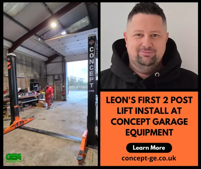 2 Post Lift Install from our New Vehicle Lift Engineer