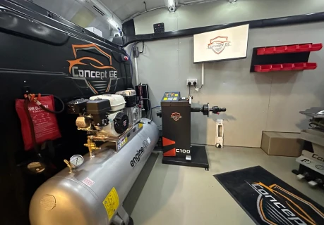 Mobile Tyre Vans - from UK expert Concept Garage Equipment