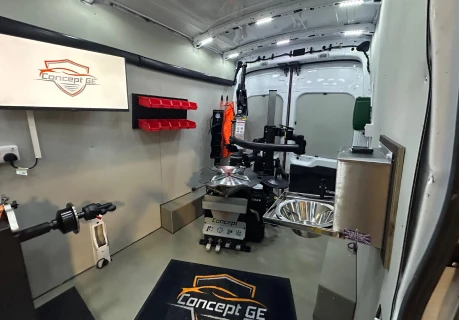 Mobile Tyre Vans - from UK expert Concept Garage Equipment